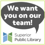 Superior Public Library, Superior Wisconsin : Living up to our name ...