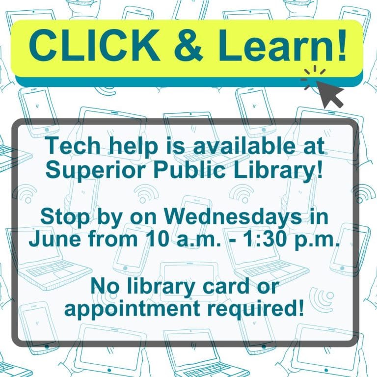 Superior Public Library, Superior Wisconsin : Living up to our name ...